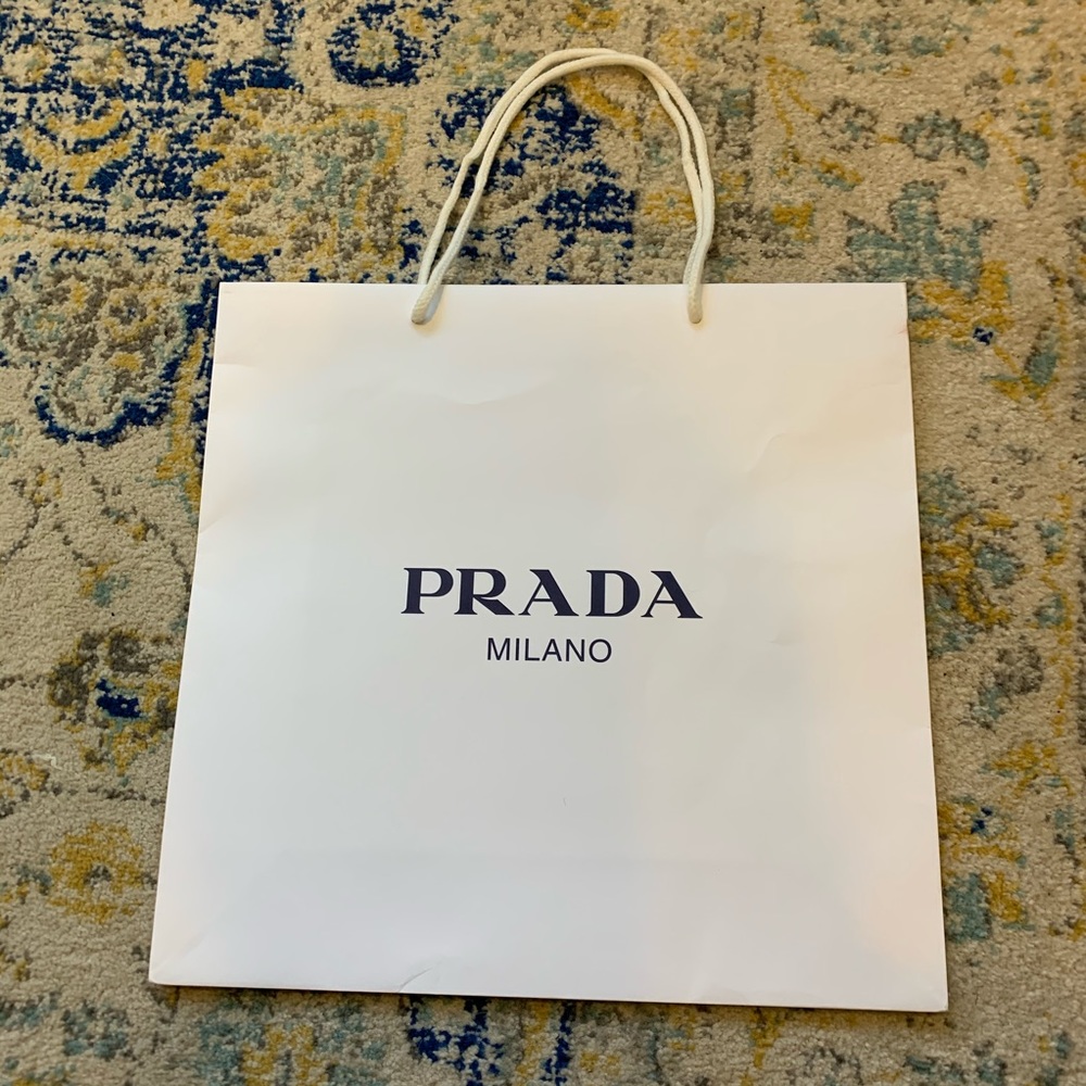 Prada Milano New Logo Shopping Bag - Gem